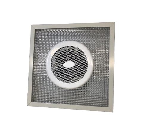 K15 Prismatic Diffuser Ceiling Trim And Fan Skytubes