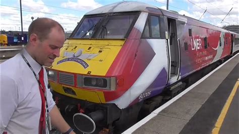 Boarding Lner Class 91114 82205 Dvt At York Youtube