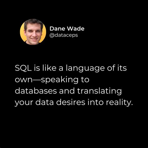 Dane Wade On Linkedin Sqlqueries Sqldatabase Sqlite Sqlprogramming