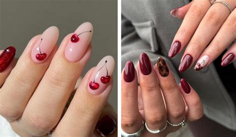 Cherry Nails 10 Juicy Designs To Try This Season