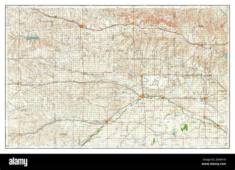 Great Bend Kansas Map Cut Out Stock Images And Pictures Alamy
