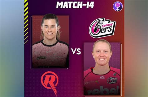 Match 14 Melbourne Renegades Vs Sydney Sixers Squads Players To