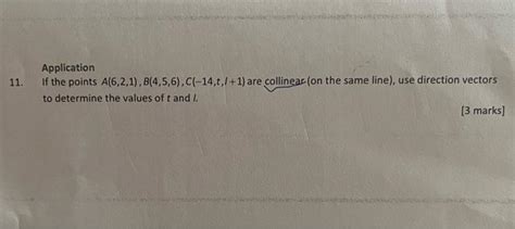 Solved Application 1 If The Points