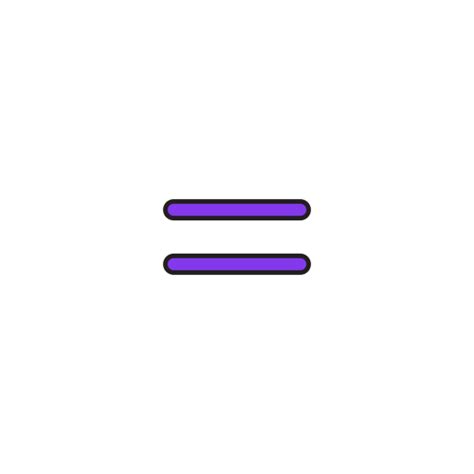 Equal Free Signs Icons