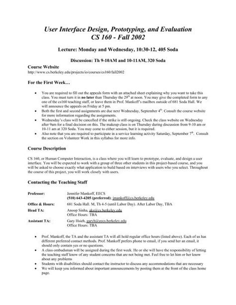 User Interface Design Prototyping And Evaluation Citidel