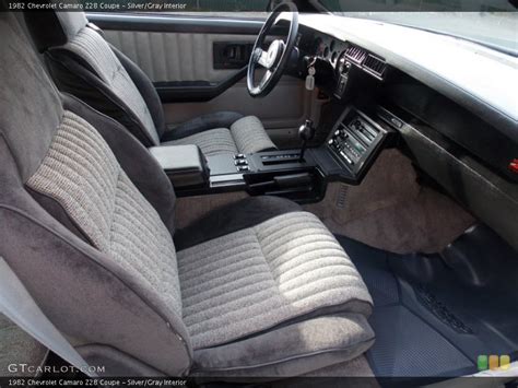 Silver Gray 1982 Chevrolet Camaro Interiors