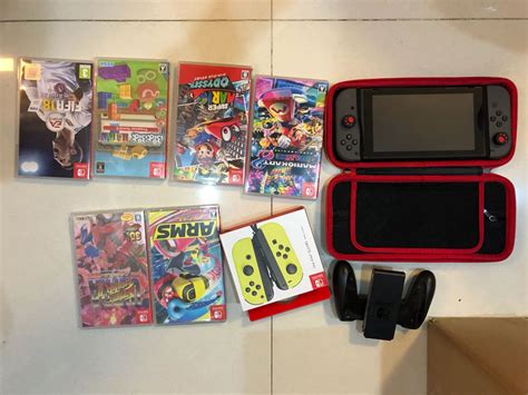 Nintendo Switch 遊戲機 遊戲機器材 Carousell