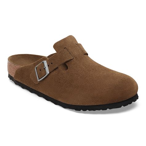 Boston Plantilla Blanda Ante Dark Tea Tonal Birkenstock