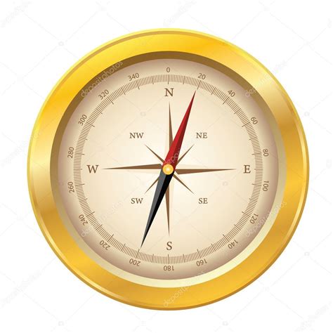 Vector Compass Icon — Stock Vector © Oskoltsev 8961677