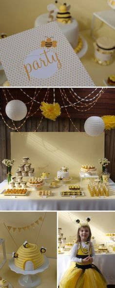 46 Bumble Bee Themed Party Ideas Bee Party Bee Bee Birthday