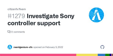 Investigate Sony Controller Support · Issue 1279 · Citizenfxfivem · Github