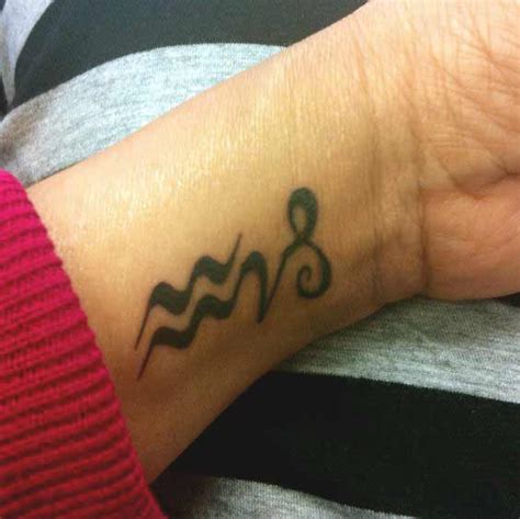 50 Best Aquarius Tattoos Designs And Ideas With Meanings