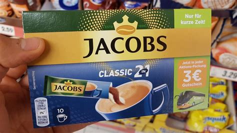 Jacobs Löslicher Kaffee Classic 2in1 Kalorien Nährwerte