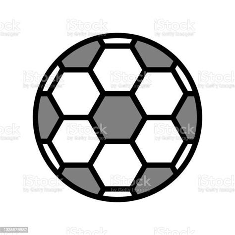 볼 축구 컬러 아이콘 벡터 일러스트레이션 경쟁에 대한 스톡 벡터 아트 및 기타 이미지 경쟁 골키퍼 기 Istock