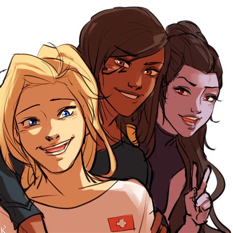 Nox Pepperoni Mercy Overwatch Pharah Overwatch Widowmaker