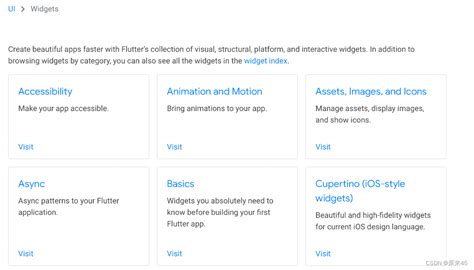 Flutter基础 Flutter基础特性flutter约束 Csdn博客