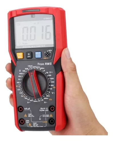 Multímetro Digital Ut89x Uni T Ut89xd Nvc Measurement Meses sin intereses