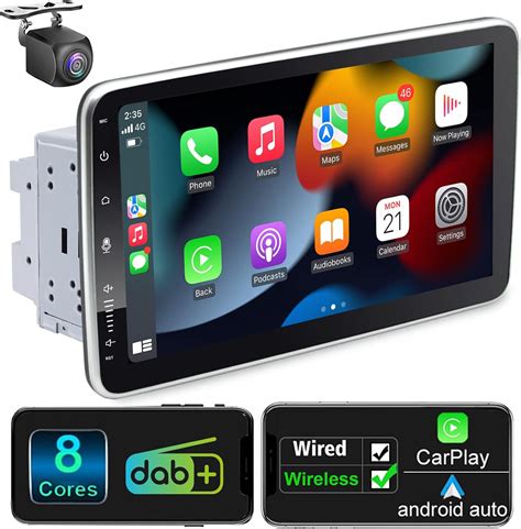 Android Autoradio Mit Navi Zoll Bildschirm Eingebaut DAB Android Auto Wireless
