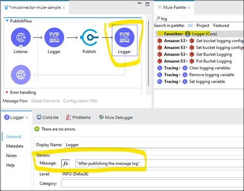 Publish And Subscribe Messages Using Vm Connector In Mulesoft