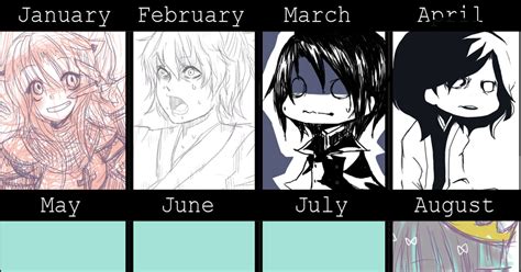 絵師一年進化録 2011 つきこのイラスト Pixiv