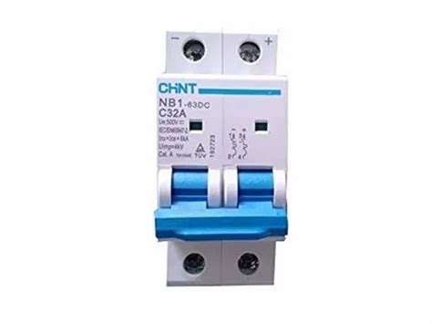 Electrical Mcb Chint Nb1 63dc 2 Pole Mcb Wholesaler From Chennai