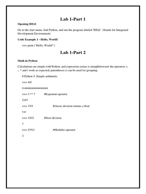 Lab Report Of Python Pdf Control Flow Boolean Data Type