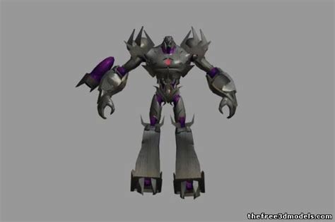 Tfp Megatron Free 3d Model Obj Free3d