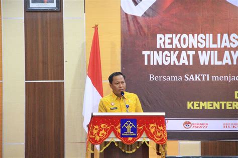 BUKA KEGIATAN REKONSILIASI DATA LAPORAN KEUANGAN DAN BMN PLH KAKANWIL