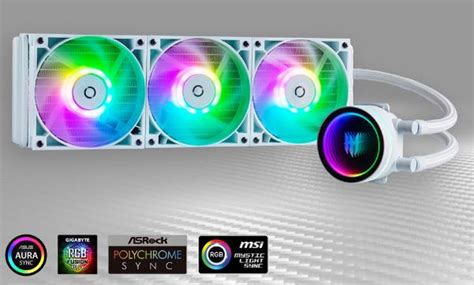 Tecware Mirage Aio Liquid Cooler White 120mm 240mm 360mm Techdeals Pte Ltd