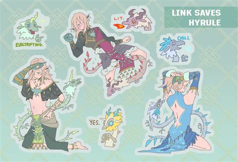 Wishchu Dinraal Farosh Light Dragon Zelda Link Naydra Nintendo The Legend Of Zelda The