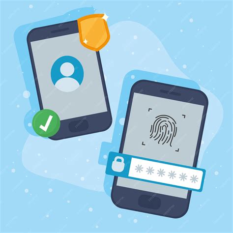 Premium Vector Secure Password Illustration