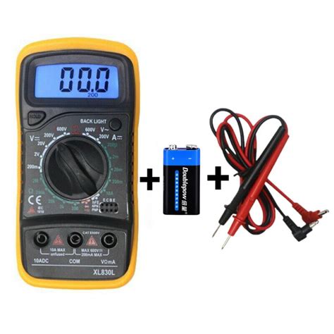 Dream Play Mini Digital Multimeter Ac Dc Voltage Tester Xl830l