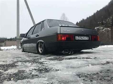 Новый выхлоп, банка Fortluft — Lada 21099, 1,5 л, 2001 года | тюнинг ...