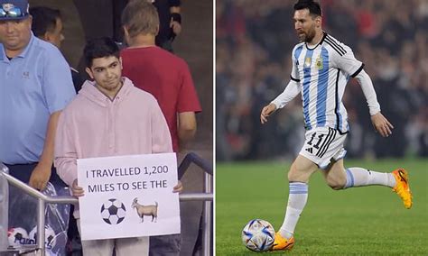 Lionel Messi Fan Travels 1 200 Miles To See Him Play With Inter Miami