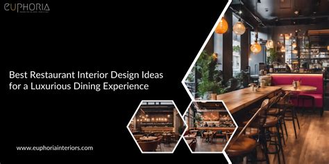 Best Restaurant Interior Design Ideas For A Luxurious Dining Experience
