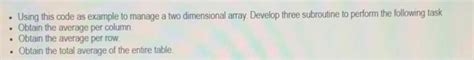 Solved Problem Observe The Following Code Sub Chegg