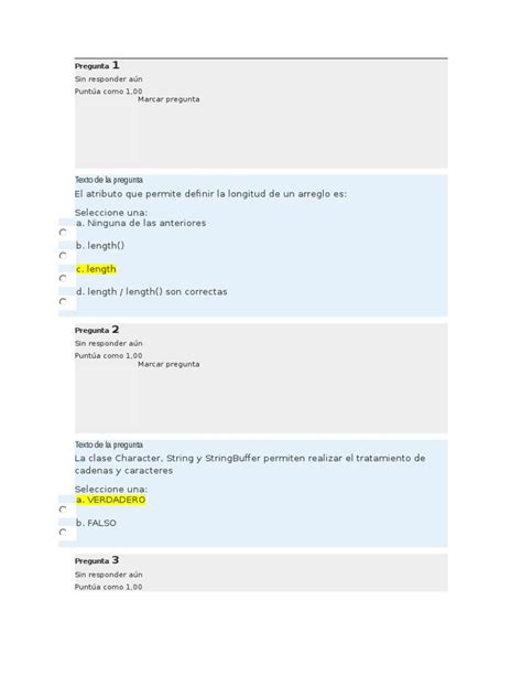 Exmen Cjava Pdf Java Lenguaje De Programación Objeto Informática
