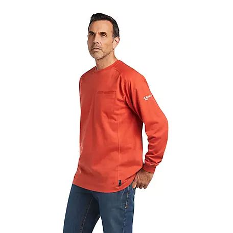 Ariat Mens Fr Flame Resistant Solid Vent Long Sleeve Work Shirt Khaki