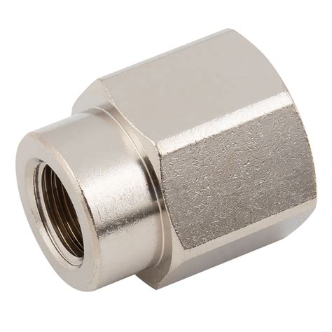 Nickel Plated Brass Unequal Female Sockets Bspp And Metric Buy Online