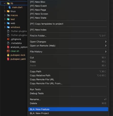 A Tool To Create Flutter Projects More Efficiently
