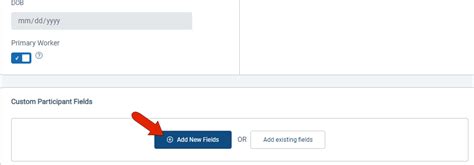 Custom Participant And Organization Fields