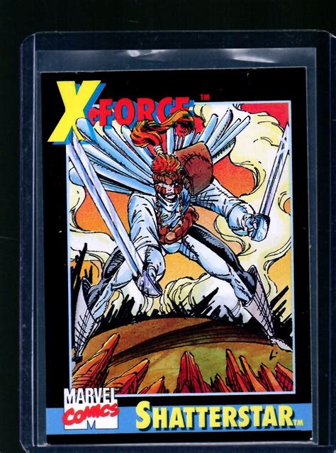 1991 Impel X Force Comic Book Promos 2 Shatterstar