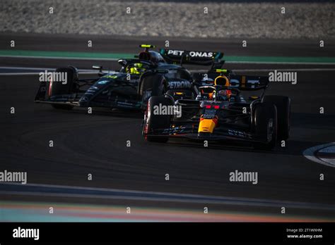 Dohaqatar 7th Oct 2023 Lewis Hamilton Uk Mercedes And Sergio