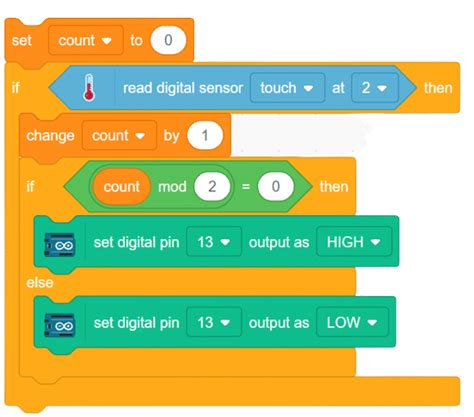 Interfacing Metal Touch Sensor With Arduino Example Project