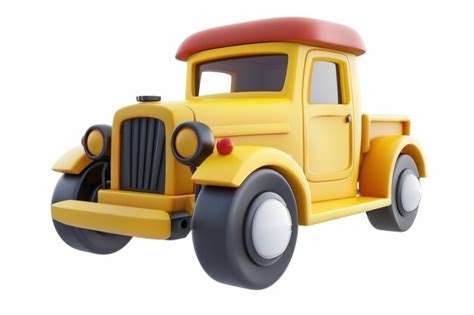 3d Realistic Car Image Against A Plain Background Premium Ai