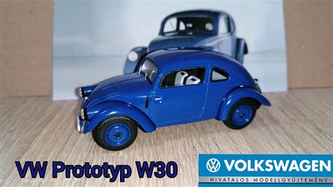 Deagostini Volkswagen W30 Prototípus 1937 25 szám Volkswagen