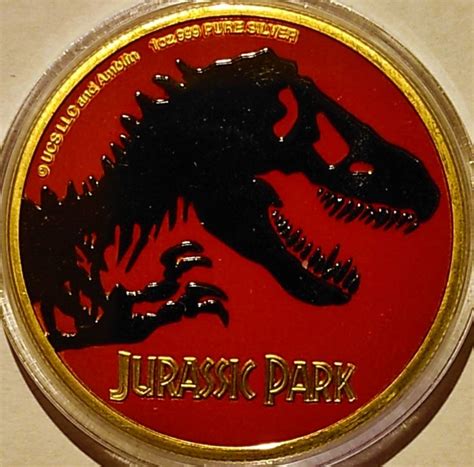 Niue 2 Dollars 2020 Jurassic Park Tyrannosaurus T Rex Catawiki