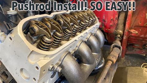 The EASIEST Way To Install LS Pushrods/ Rocker Arms!! - YouTube