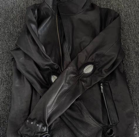 Ccp Leather Jacket Luxury Apparel On Carousell