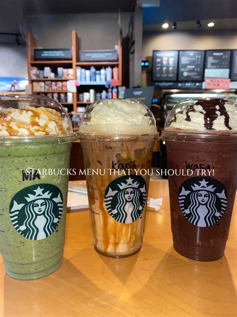 Starbucks Menu